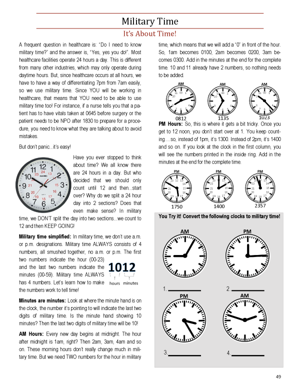 CNA Skills Study Guide 5th Edition - 4YourCNA Courses