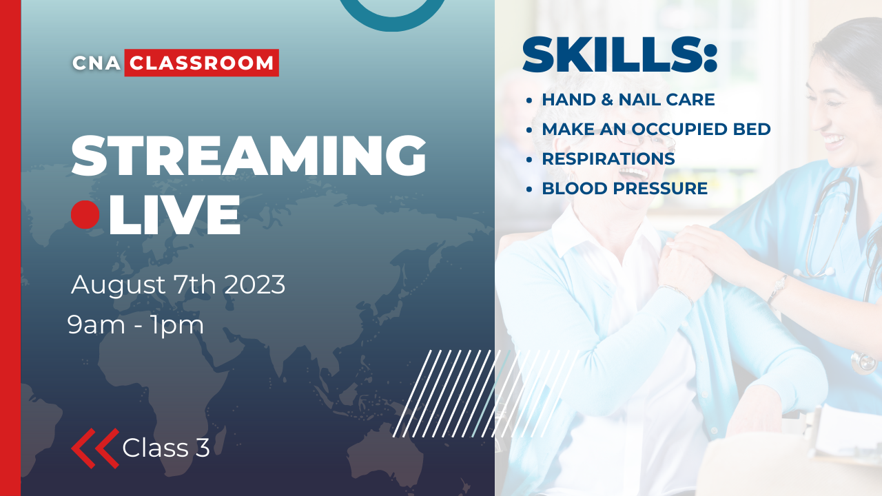 Live Classroom Sessions - 4YourCNA Courses