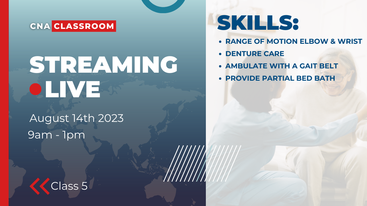 Live Classroom Sessions - 4YourCNA Courses