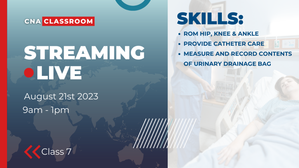 Live Classroom Sessions - 4YourCNA Courses