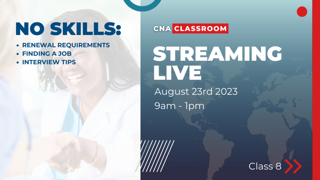 Live Classroom Sessions - 4YourCNA Courses