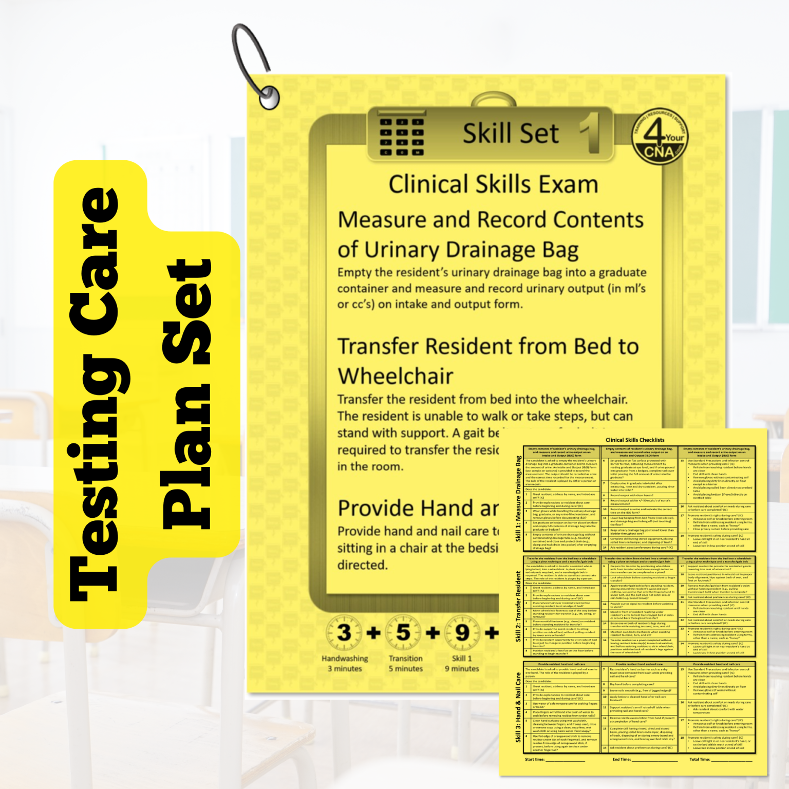 Testing Care Plan Sets - 4YourCNA Courses